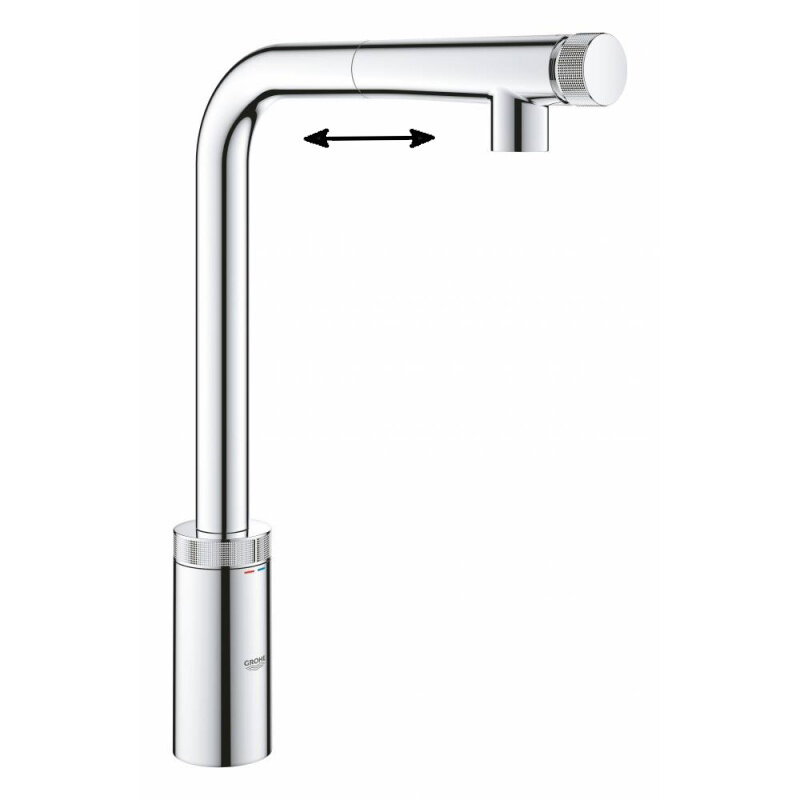 Смеситель Grohe Minta SmartControl 31613000 для кухонной мойки, хром ...