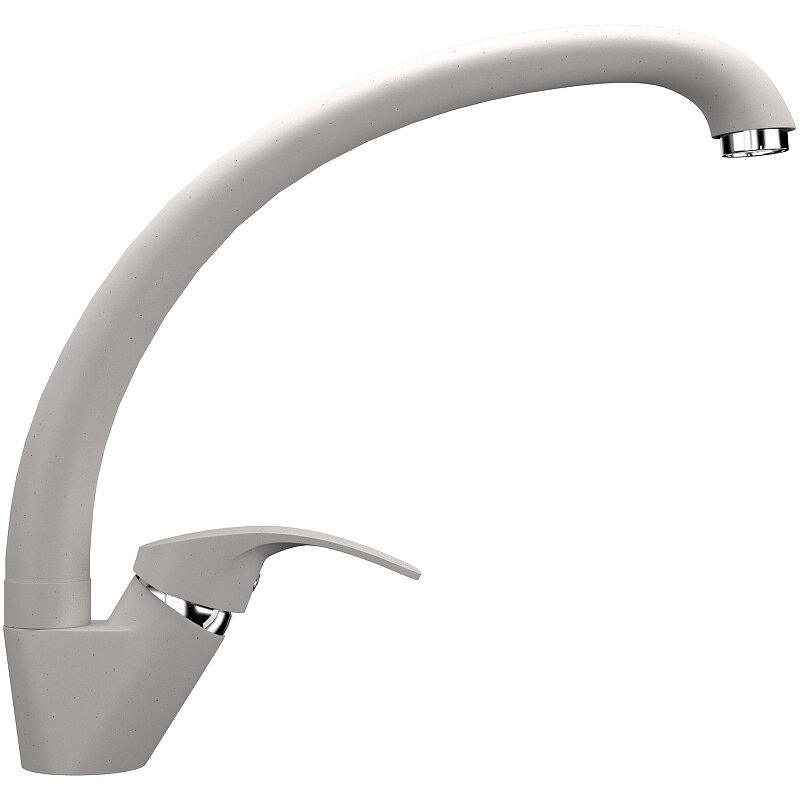 Смеситель для кухни Ulgran U-007 U-007-331, цвет белый матовый, купить в Москве