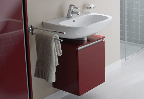 Раковина Duravit D-Code 23105500002, 55 х 43 х h15 см, купить в Москве