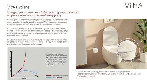 Раковина Vitra S20 5464B003-0001 50 см накладная (5464B003-0001 ...